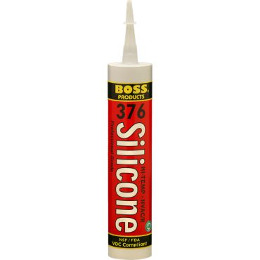 BOSS® 376 Hi-Temp Silicone Sealant - Red
