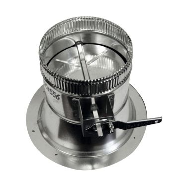 14" Press-On Conical with Damper and 2" Standoff - 24 Gauge