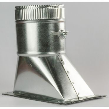 6" High Efficiency Takeoff with Damper - 26 Gauge