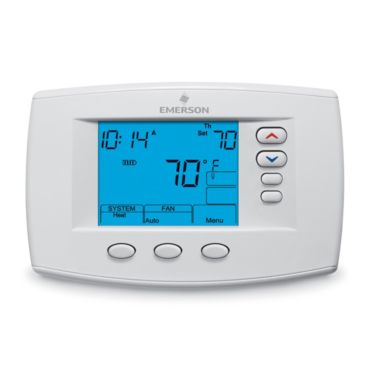 Emerson BLUE™ Universal Programmable Thermostat with Automatic Heat ...