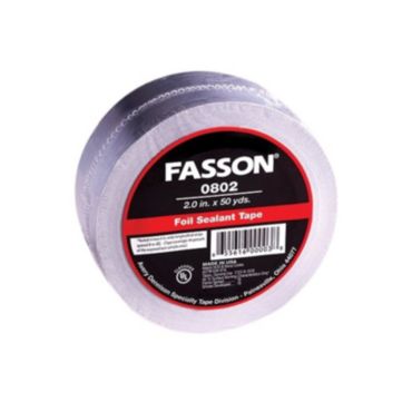 Fasson® 0802 Foil Tape - 2-1/2" x 50 YDS