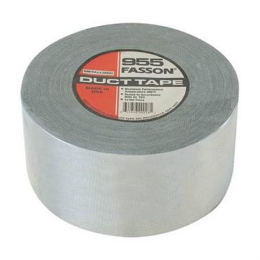 Fasson® 955 Metalized Duct Tape - 3" x 60 YDS