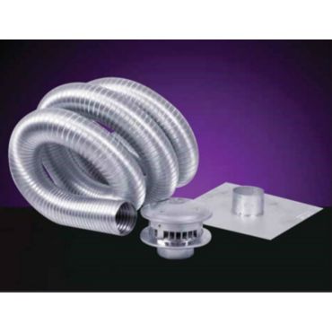 4" x 35' Aluminum Chimney Liner Kits