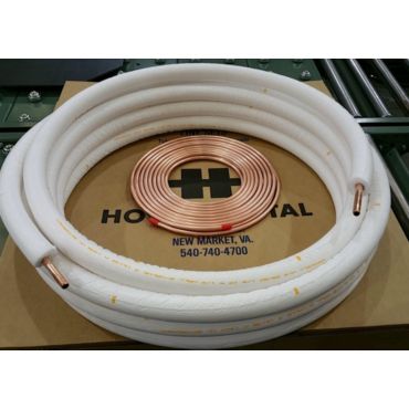 1/4" x 3/8" x 1/2" X 25' Mini-Split Lineset WLS