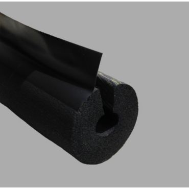 7/8" x 1/2" x 6' INSUL-LOCK® Pipe Insulation with Overlap