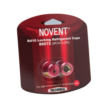 5/16" Thread Novent® Locking Refrigerant Caps - 2 Pk
