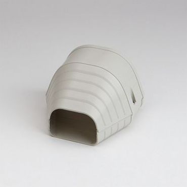 FORTRESS® Lineset Cover End Fitting - Ivory