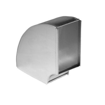 20" x 8" Trunk Duct Flat 90° Elbow