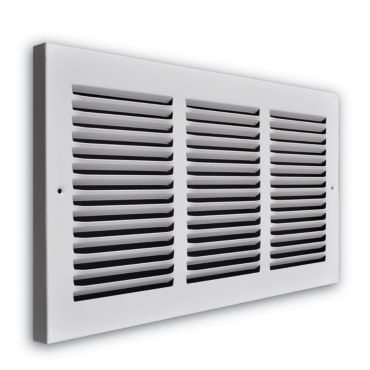 30" x 10" Baseboard Return Grille - White