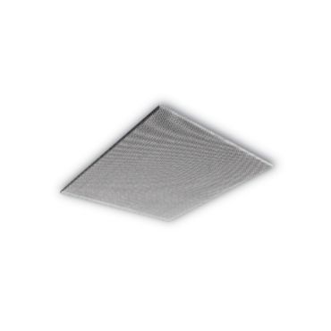 24" x 24" Perforated Steel Grille Panel - White