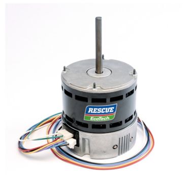 1/3, 1/4, 1/6 HP Dual Voltage RESCUE® EcoTech™ Direct Drive Blower Motor